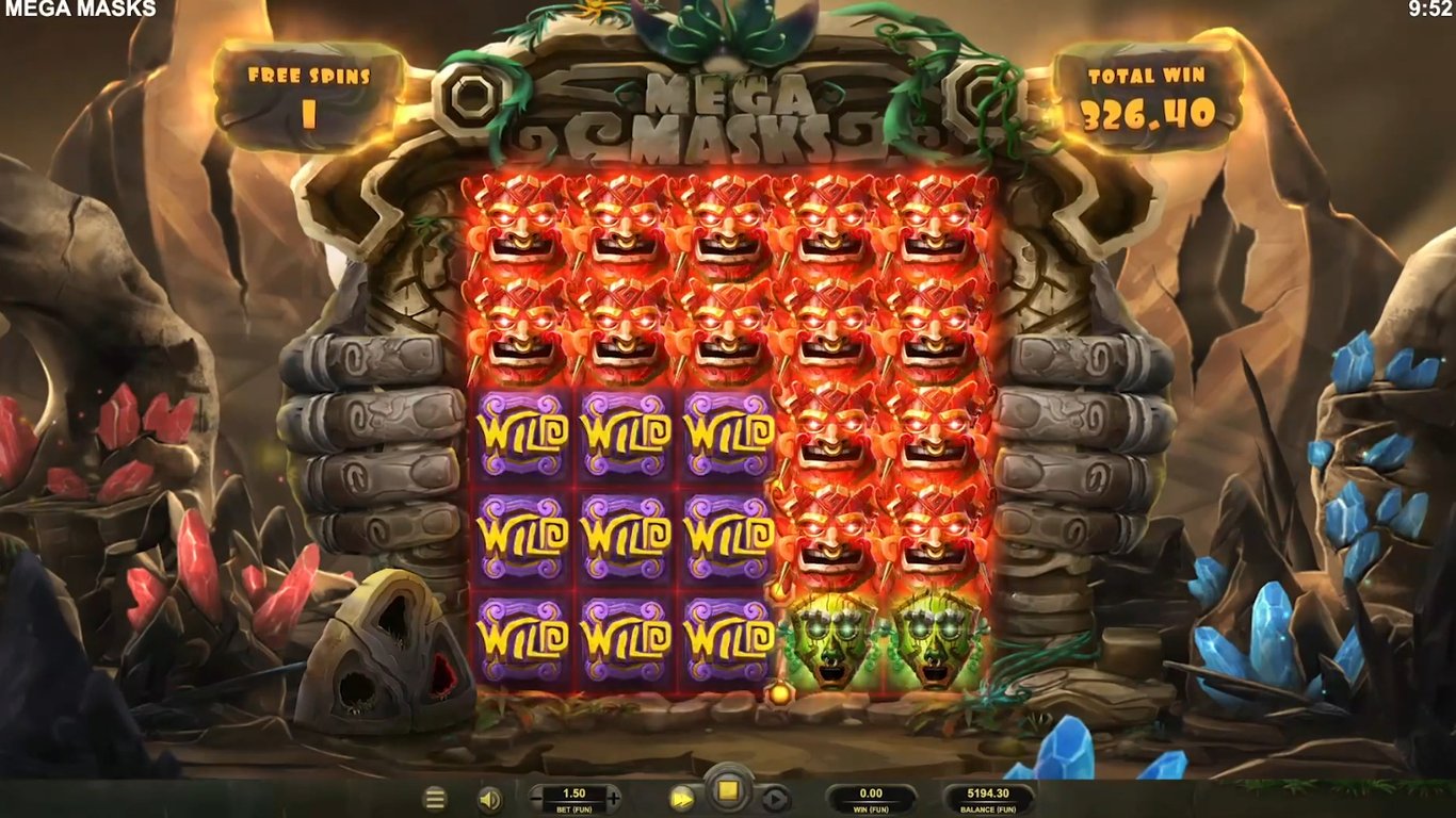 Mega Masks Slot Review & Demo by Relax Gaming - Play Free Online